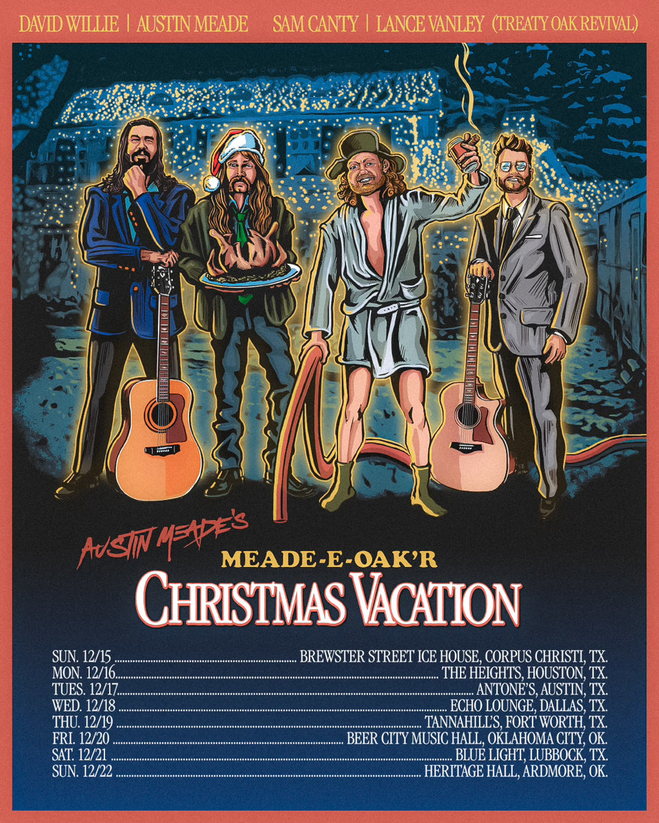 Meade-E-Oak'r Tour Poster – Austin Meade | Official Store